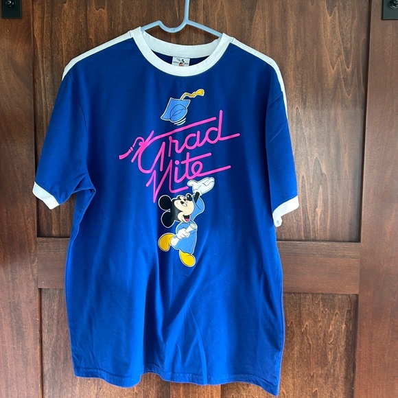 Disney | Tops | Disney Mickey Mouse Grad Night Tshirt | Poshmark